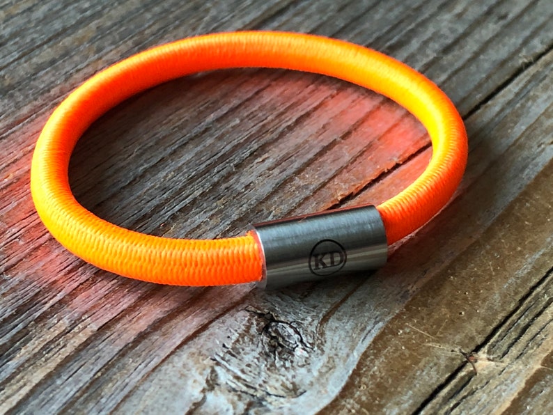 Kids Bracelet Neon Orange Bracelet Bracelet for Boy Kids - Etsy