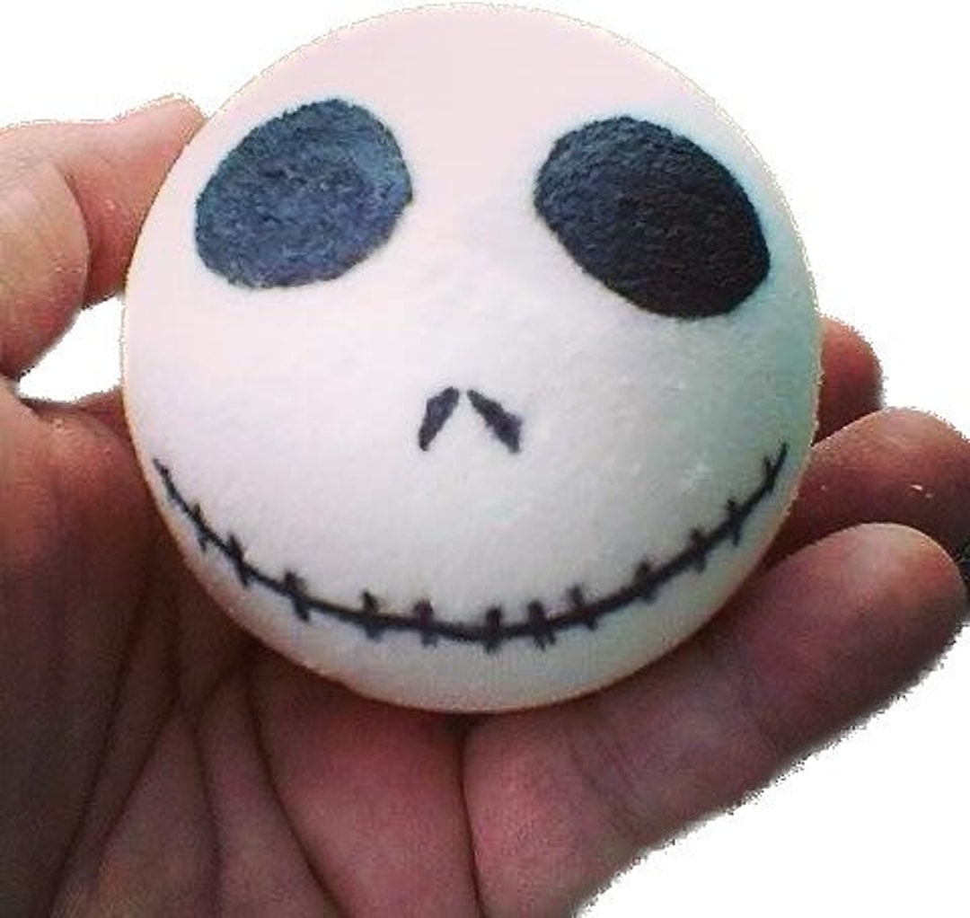 Bulk LOT of 6 Jack Skellington the Skeleton Bath Bombs, Lavender Bath ...