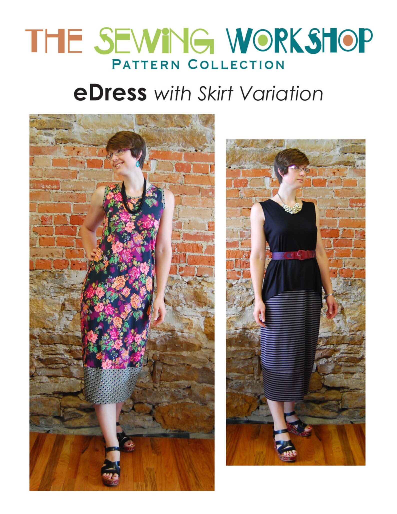 The Sewing Workshop PDF Sewing Pattern - Edress. Sizes Xs, S, M, L, Xl ...