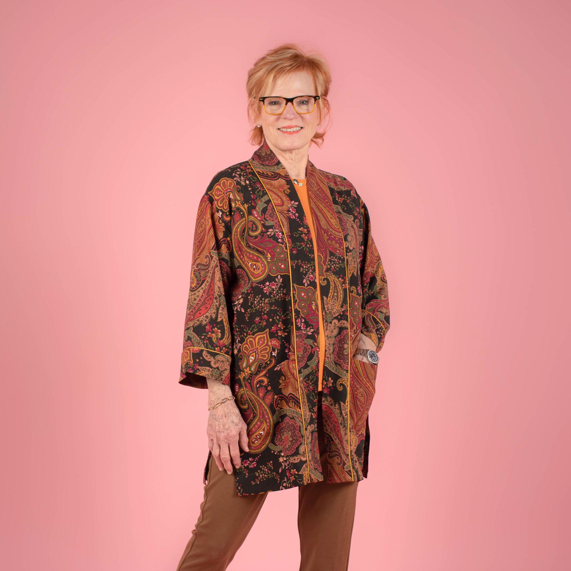 Ikina Two Jacket Sewing Pattern – Kimono Style (PDF Pattern) - Etsy