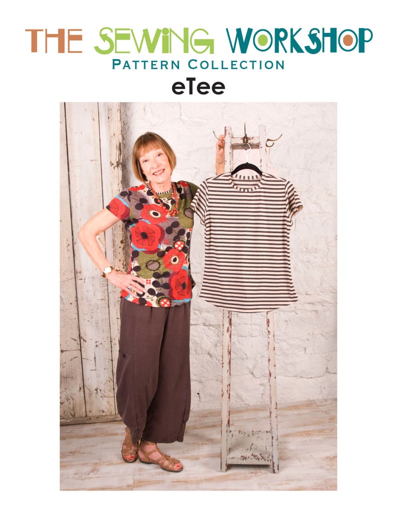 The Sewing Workshop PDF Sewing Pattern - Etee. Sizes Xs, S, M, L, Xl ...