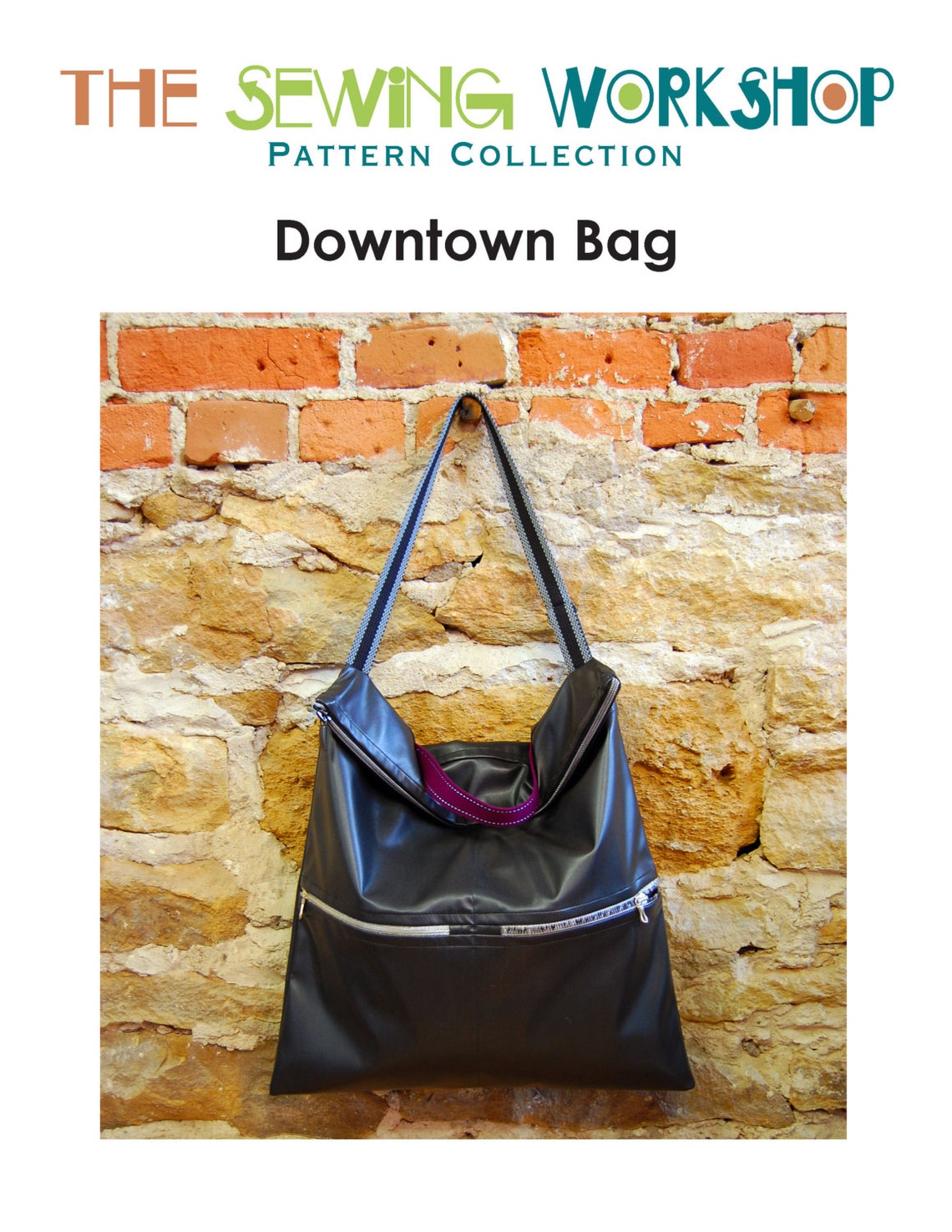 The Sewing Workshop PDF Sewing Pattern - Downtown Bag. Sewing Patterns ...
