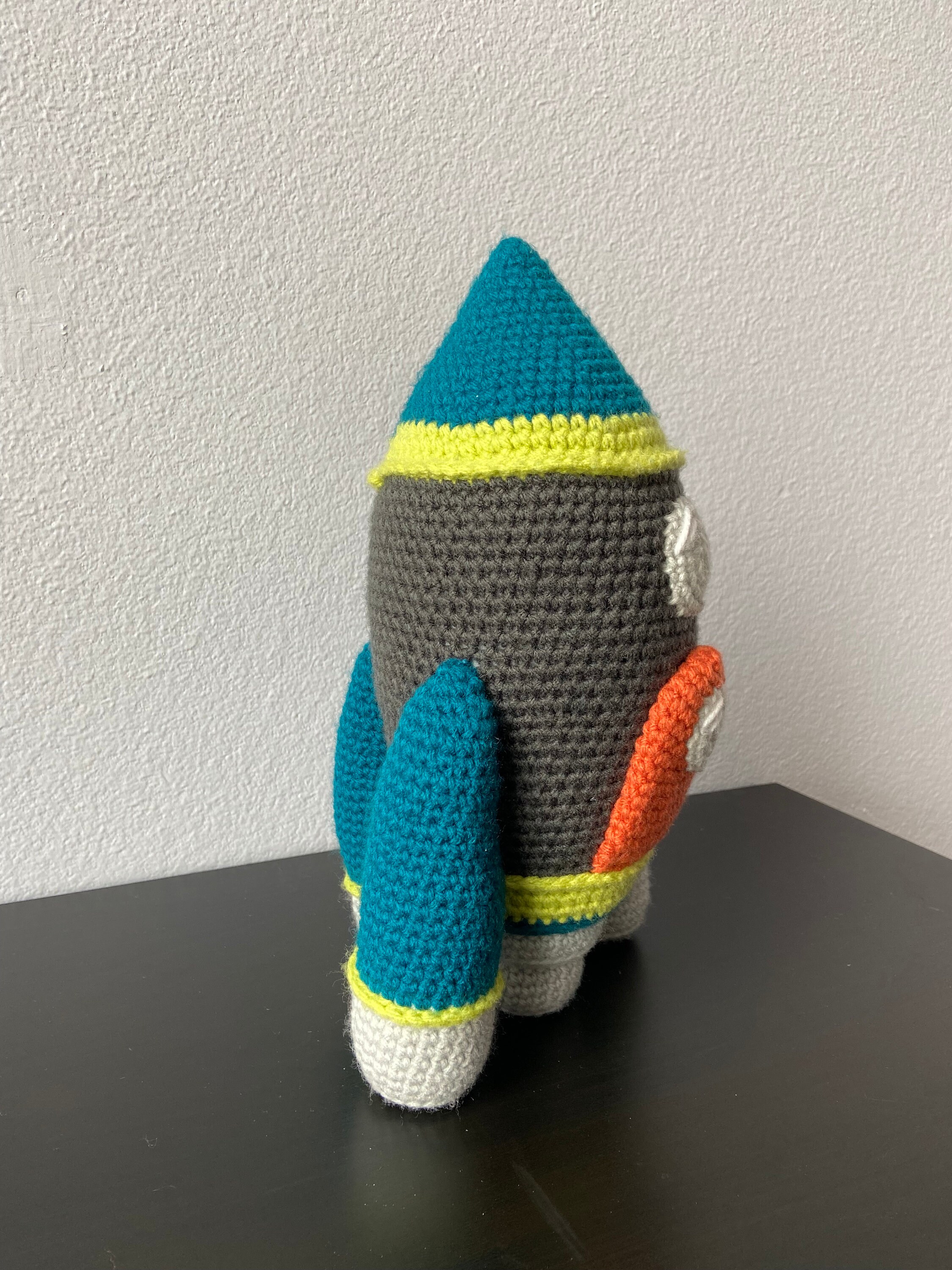 Amigurumi Rocket Ship CROCHET PATTERN ONLY Rocket Ship - Etsy
