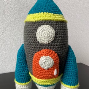 Amigurumi Rocket Ship | CROCHET PATTERN ONLY | Rocket Ship, Space ...