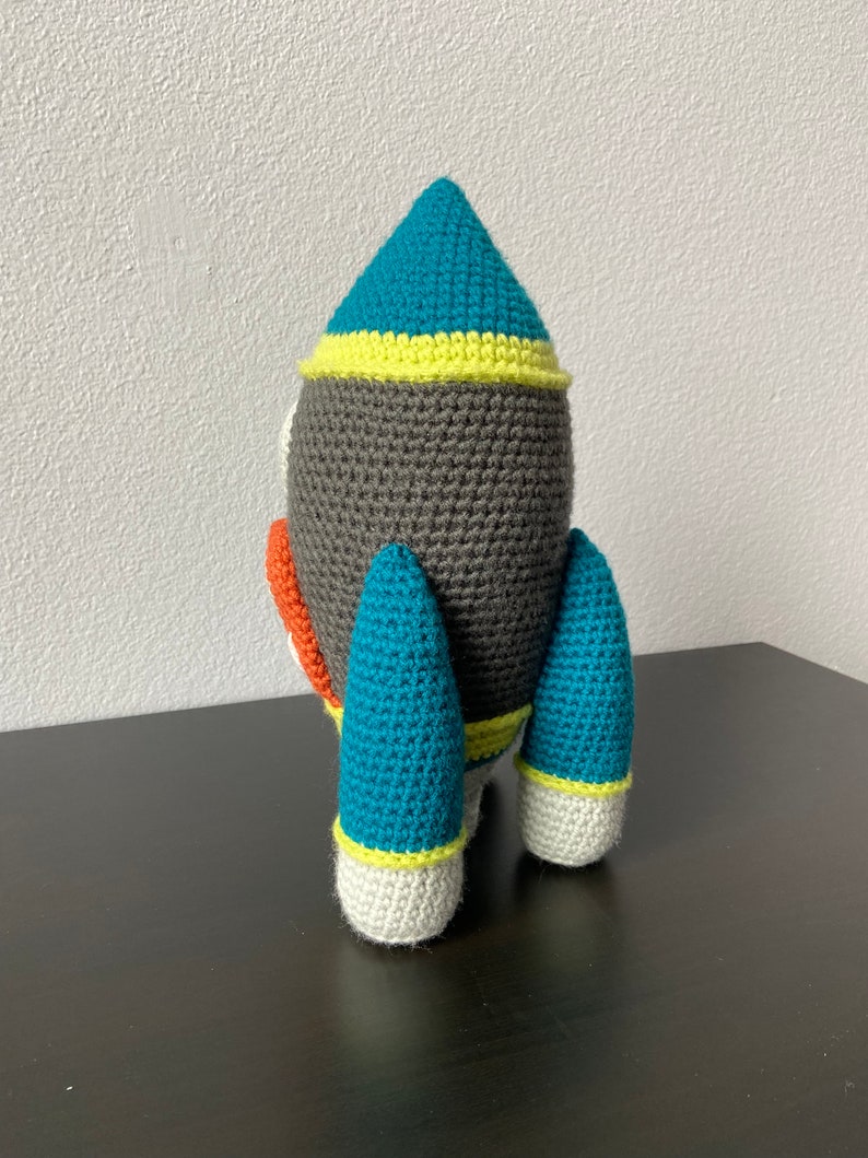 Amigurumi Rocket Ship CROCHET PATTERN ONLY Rocket Ship - Etsy