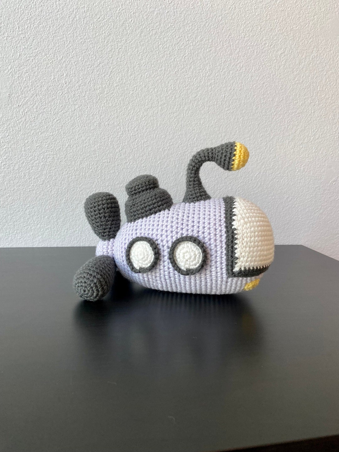 Amigurumi Submarine | CROCHET PATTERN ONLY | Submarine Pattern, Crochet ...