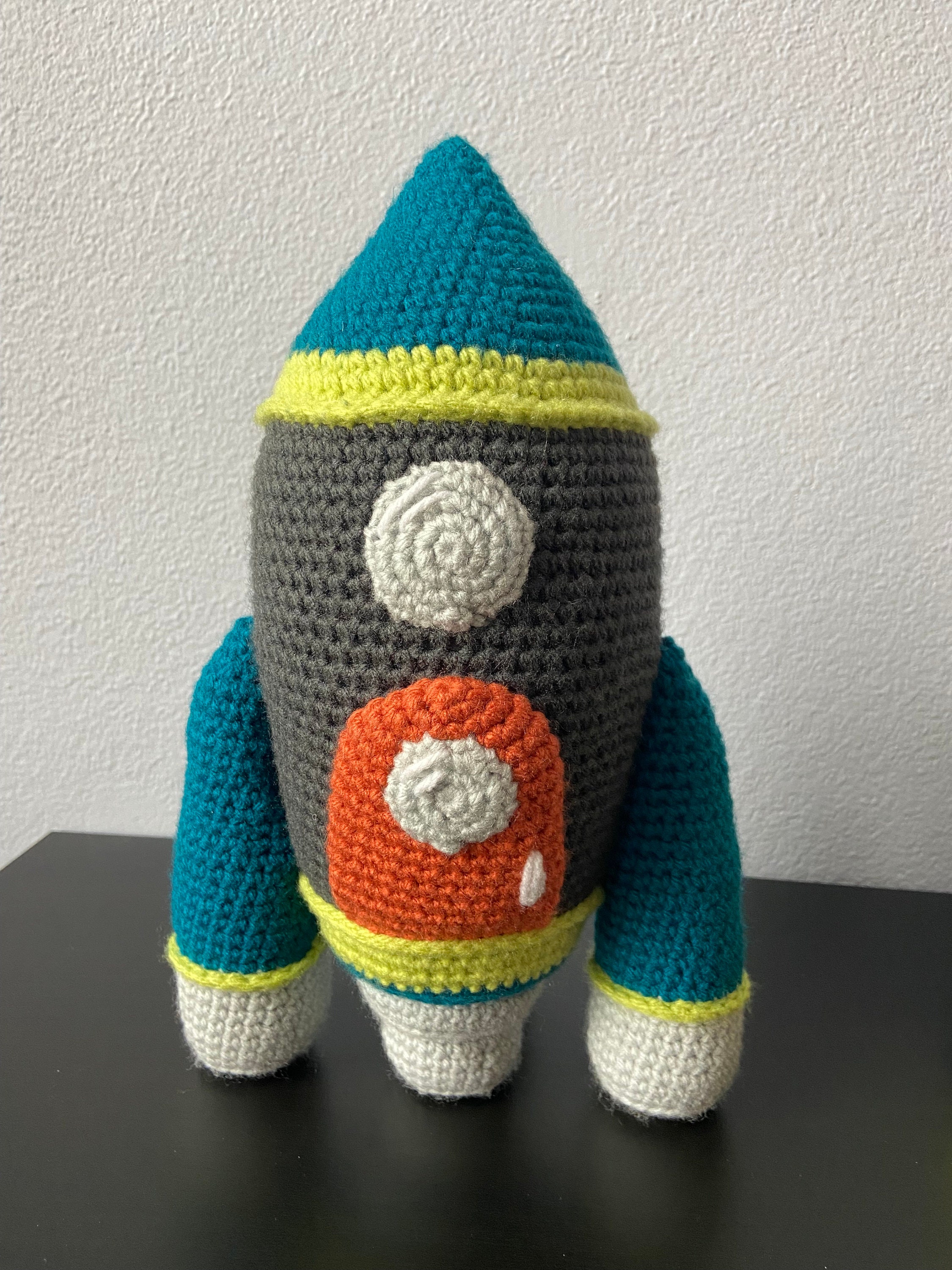 Amigurumi Rocket Ship CROCHET PATTERN ONLY Rocket Ship - Etsy