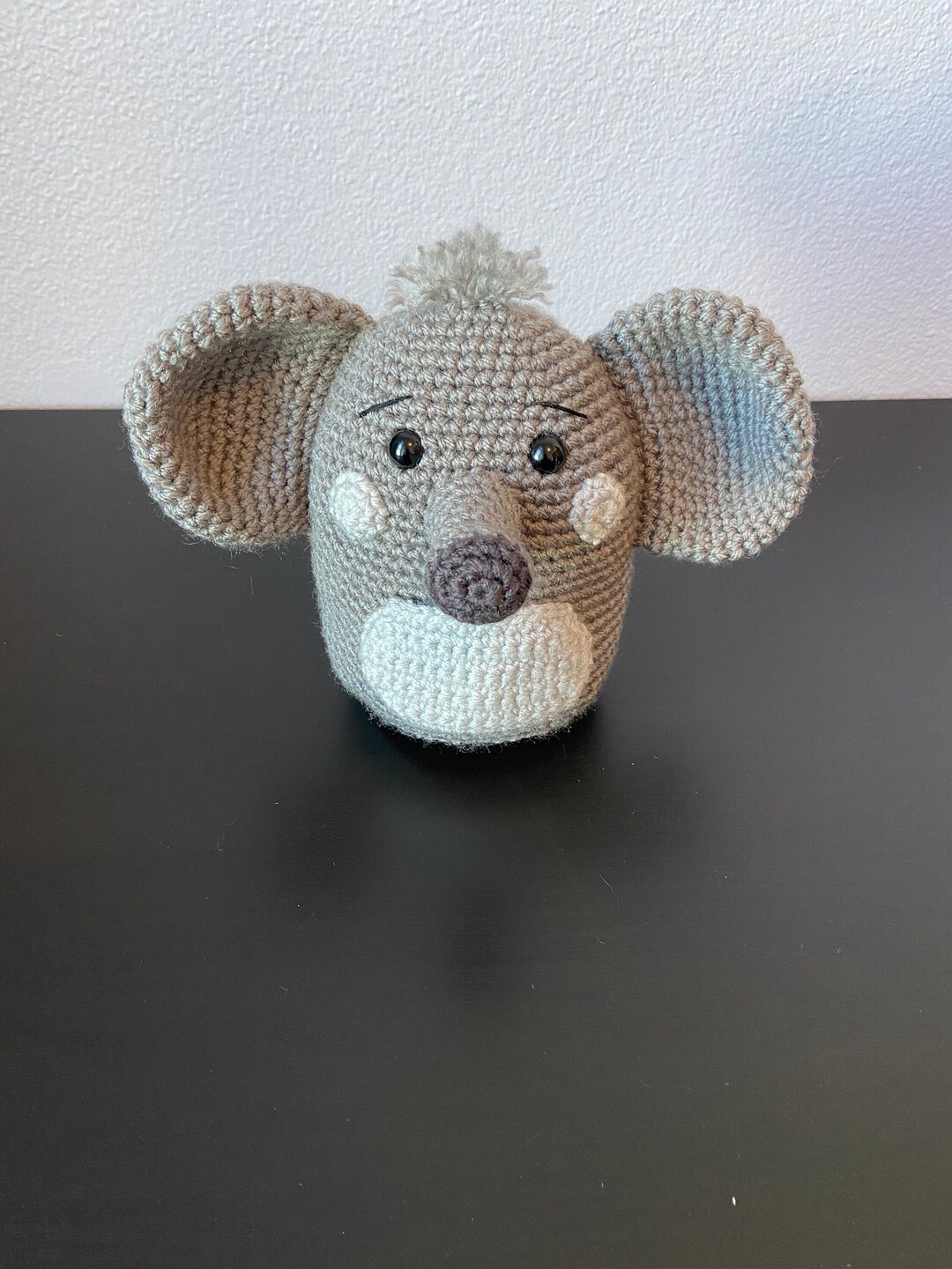 Squishy Elephant With Pocket | CROCHET PATTERN ONLY | Elephant Squishy ...