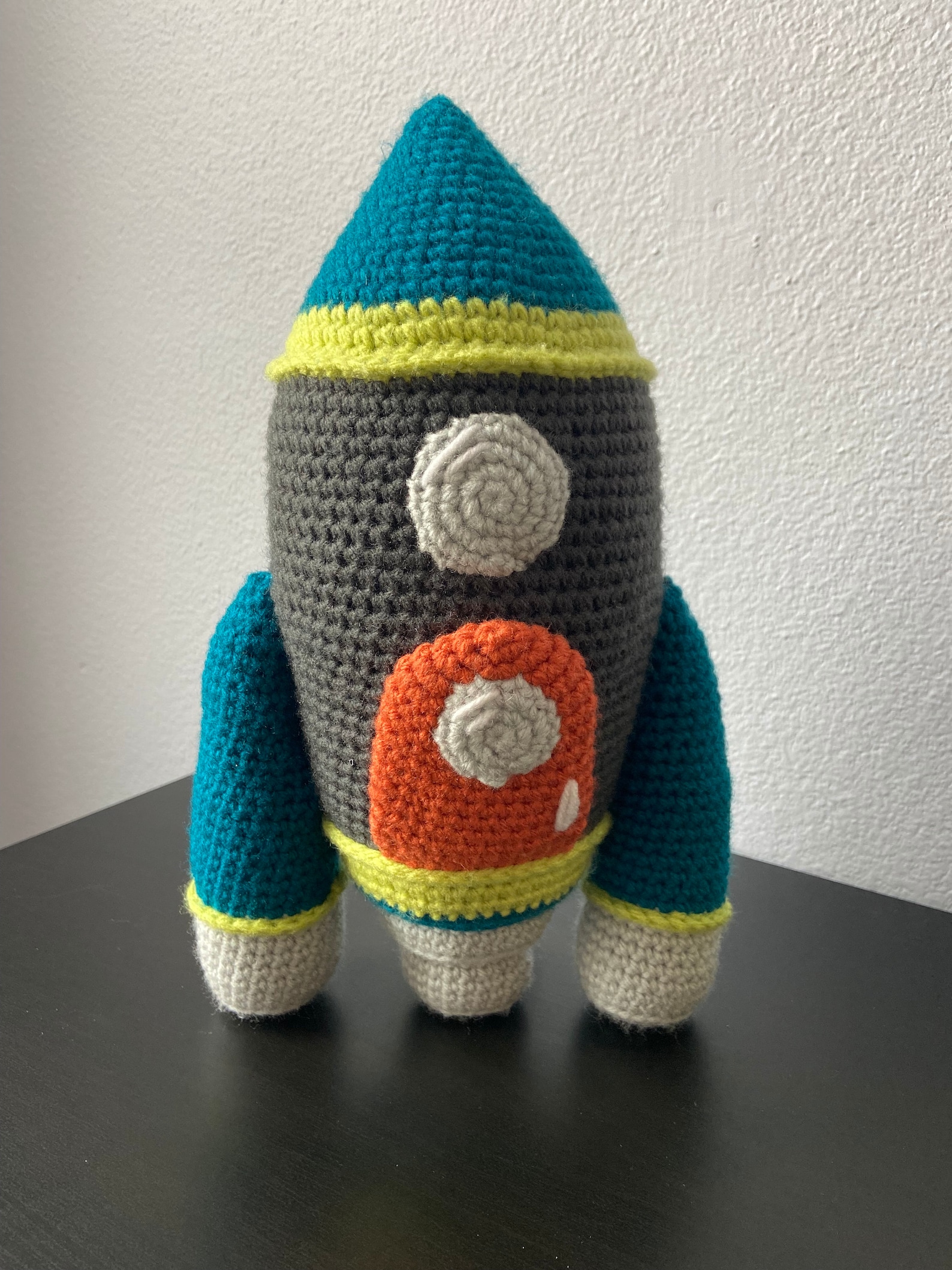 Amigurumi Rocket Ship CROCHET PATTERN ONLY rocket ship | Etsy