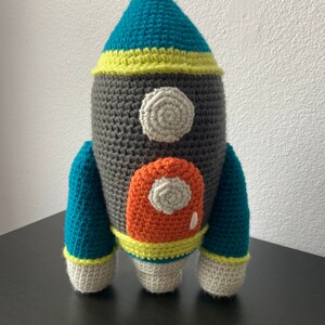 Amigurumi Rocket Ship CROCHET PATTERN ONLY Rocket Ship - Etsy