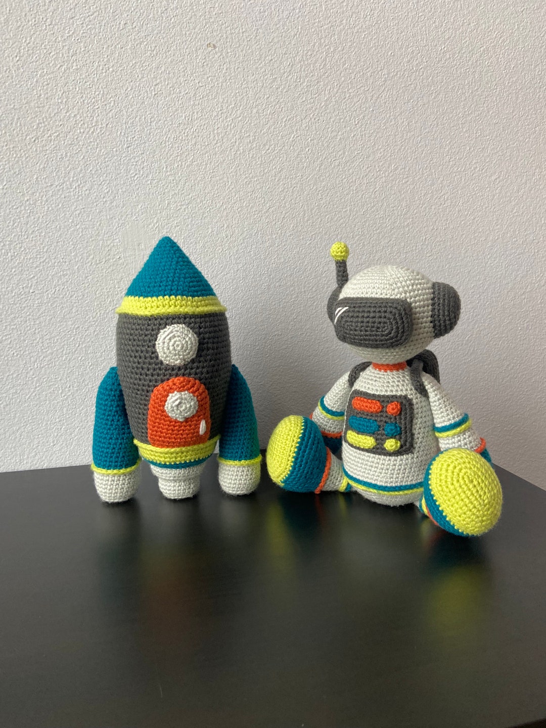 Amigurumi Astronaut & Rocket Ship | Pattern Pack | CROCHET PATTERN ONLY ...