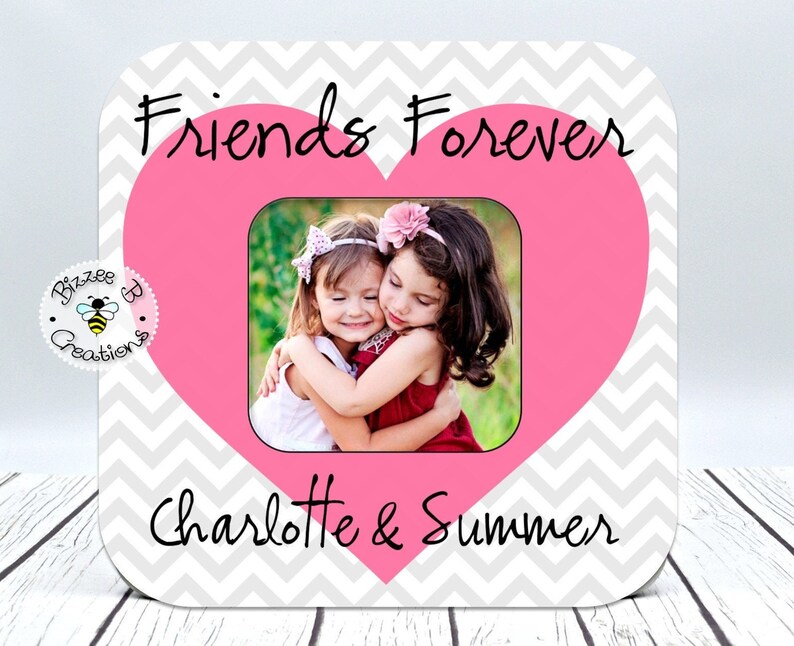 Friends Forever Picture Frame Best Friend Gift Custom Friend - Etsy Italia