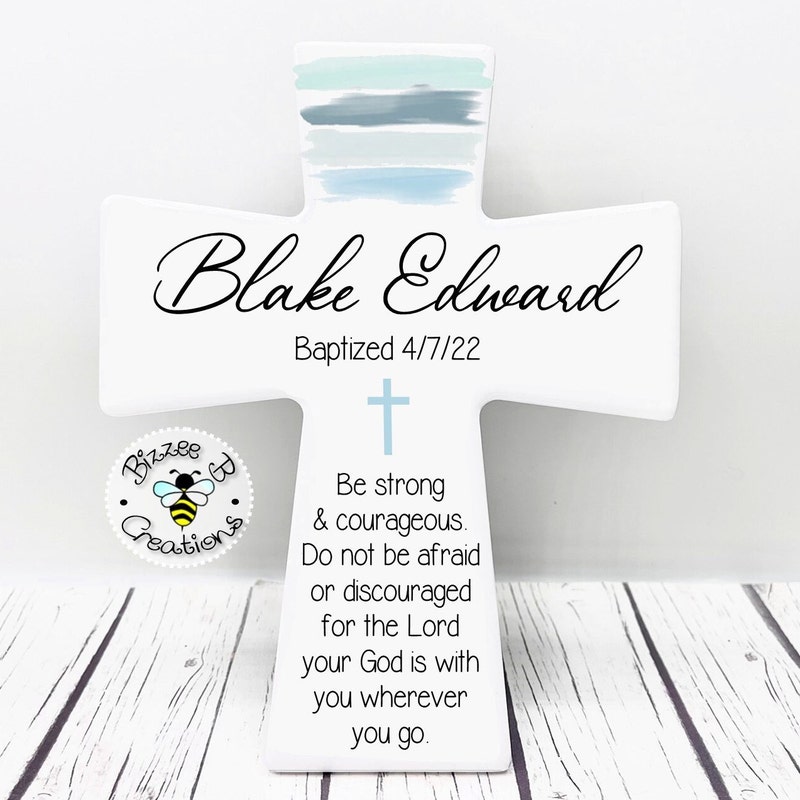 Cross Baptism Boy Favors - Etsy