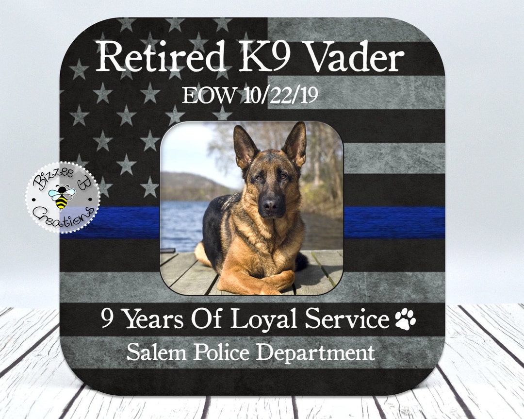 Retired K9 Officer Gift, Retired Police Dog, K9 Officer, K9 Handler, K9 ...
