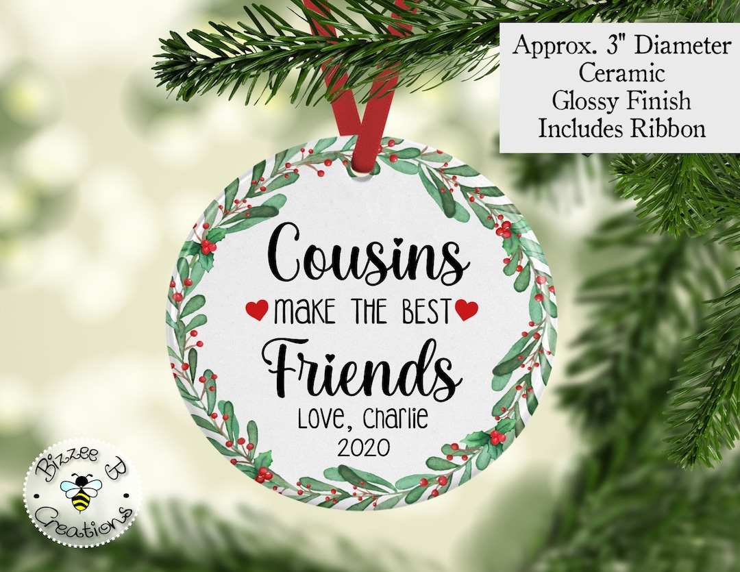 Gift for Cousin, Christmas Gift for Cousins, Best Friend Cousin, Cousin ...