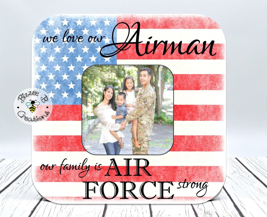 Military Air Force Picture Frame, Air Force Family, Air Force Wife Gift ...