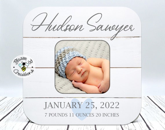 Personalized Baby Birth Frame Newborn Gifts Gifts for Baby - Etsy