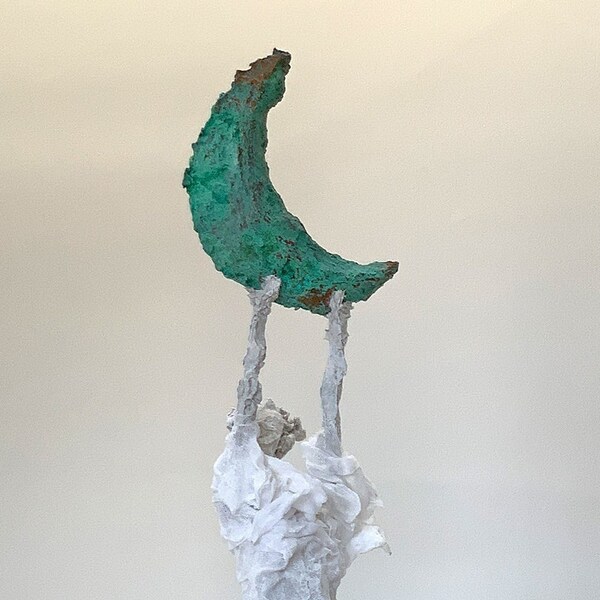Moon Paper Mache - Etsy