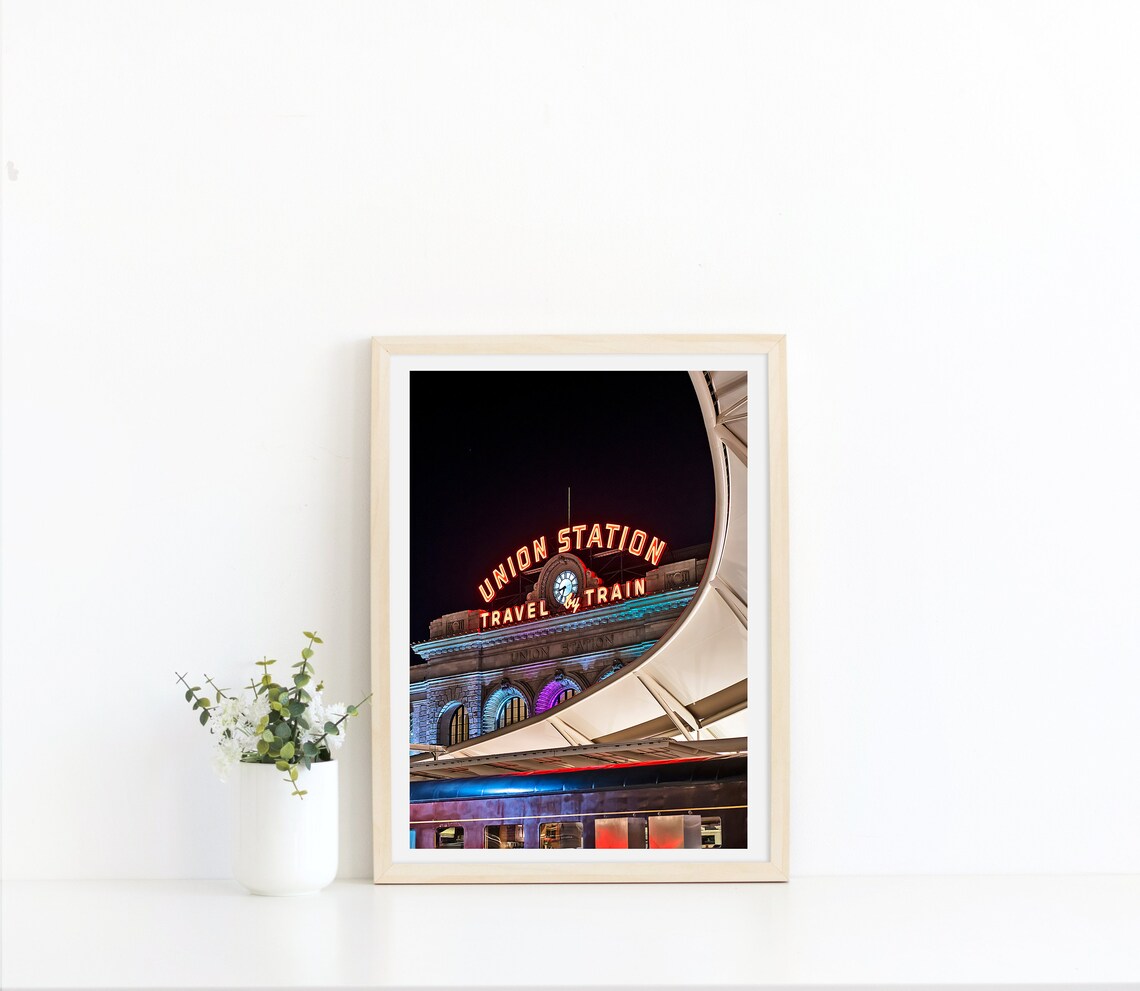 Union Station in Denver, Colorado, Train Station, Historic Building ...