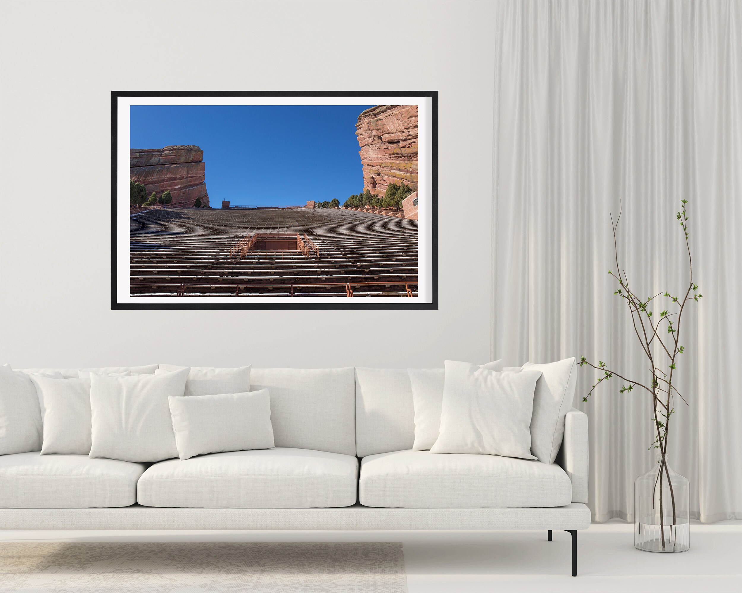Red Rocks Amphitheater in Denver, Colorado, Red Rocks, Stadium, Concert ...