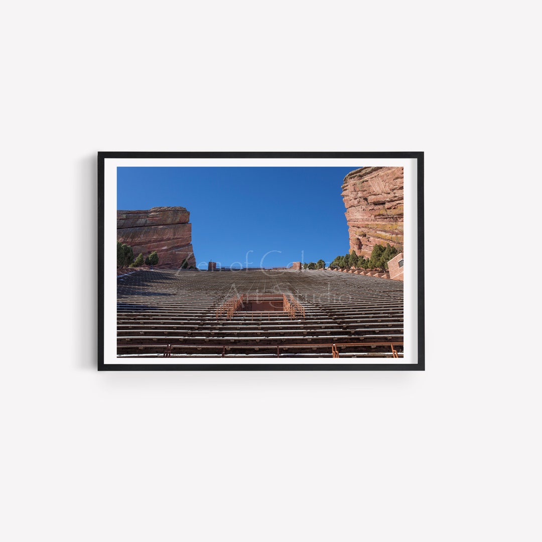 Red Rocks Amphitheater in Denver, Colorado, Red Rocks, Stadium, Concert ...