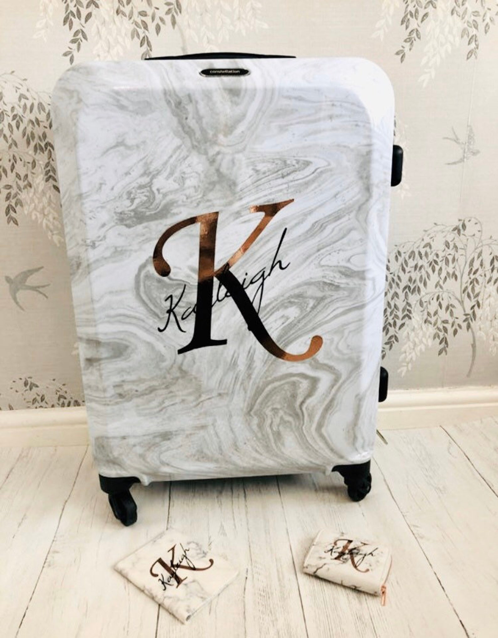 Suitcase Name Vinyl Decal Sticker Personalised Suitcase | Etsy UK