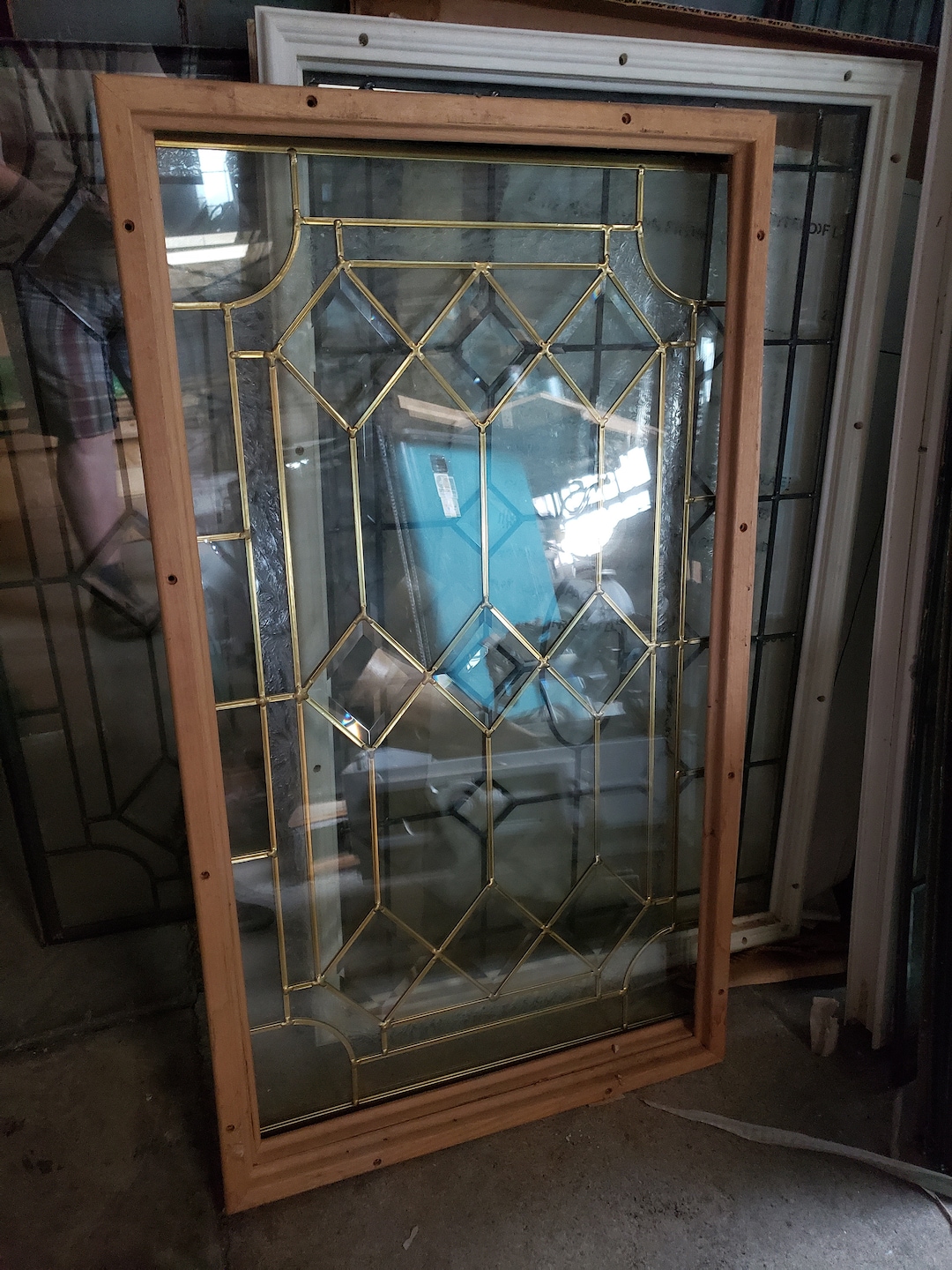 Tempered Leaded Double Paned Glass 22x36x5/8" Door Window Inserts - Etsy