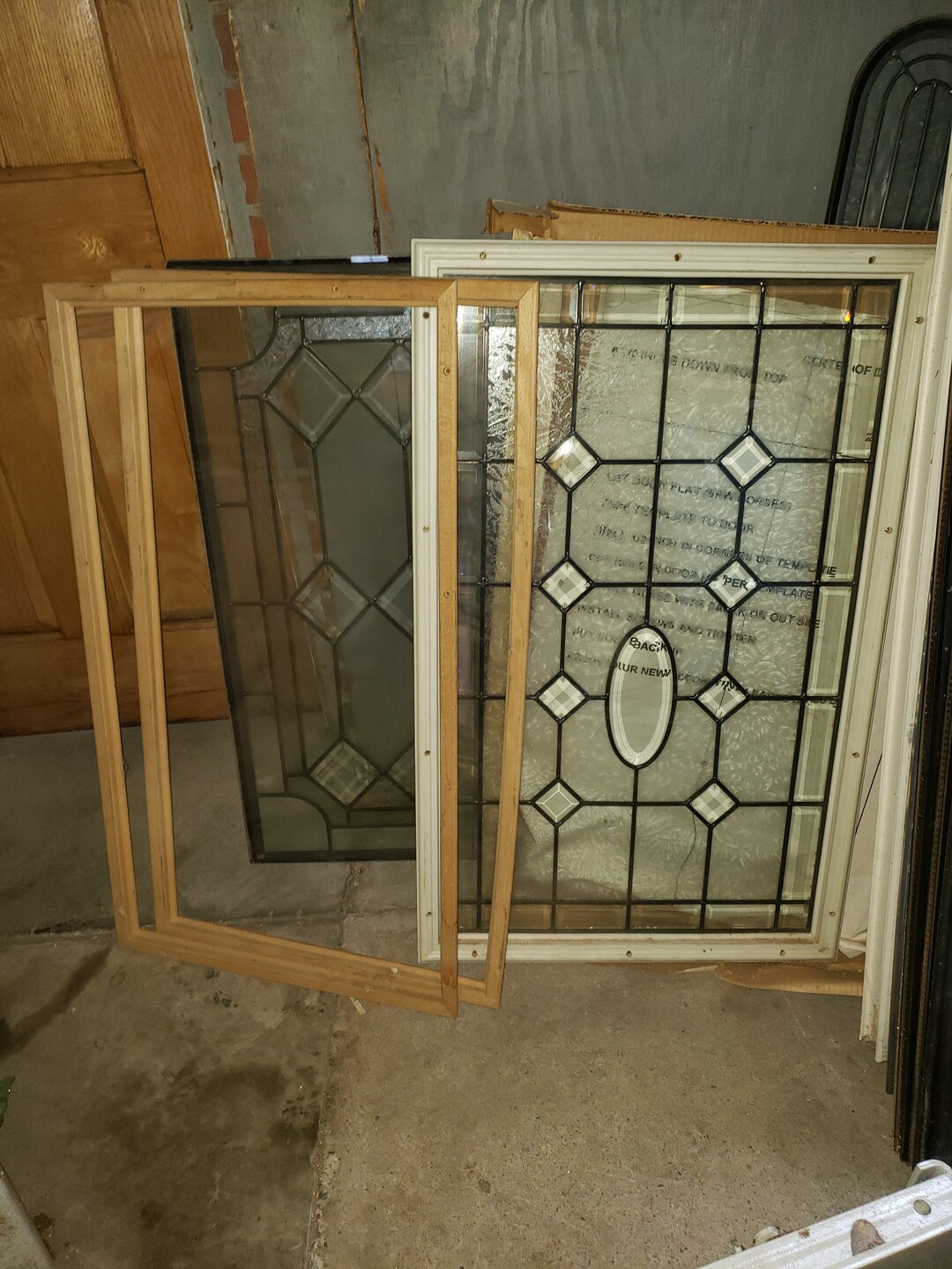 Tempered Leaded Double Paned Glass 22x36x5/8 Door Window Inserts - Etsy