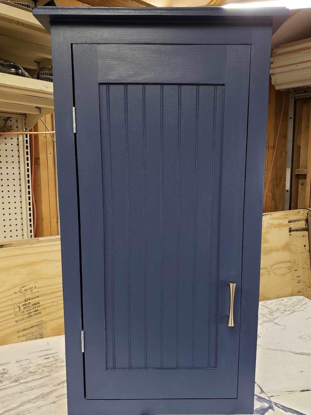 Handmade Bathroom Medicine Cabinet, Kitchen Spice Rack Cabinet With ...