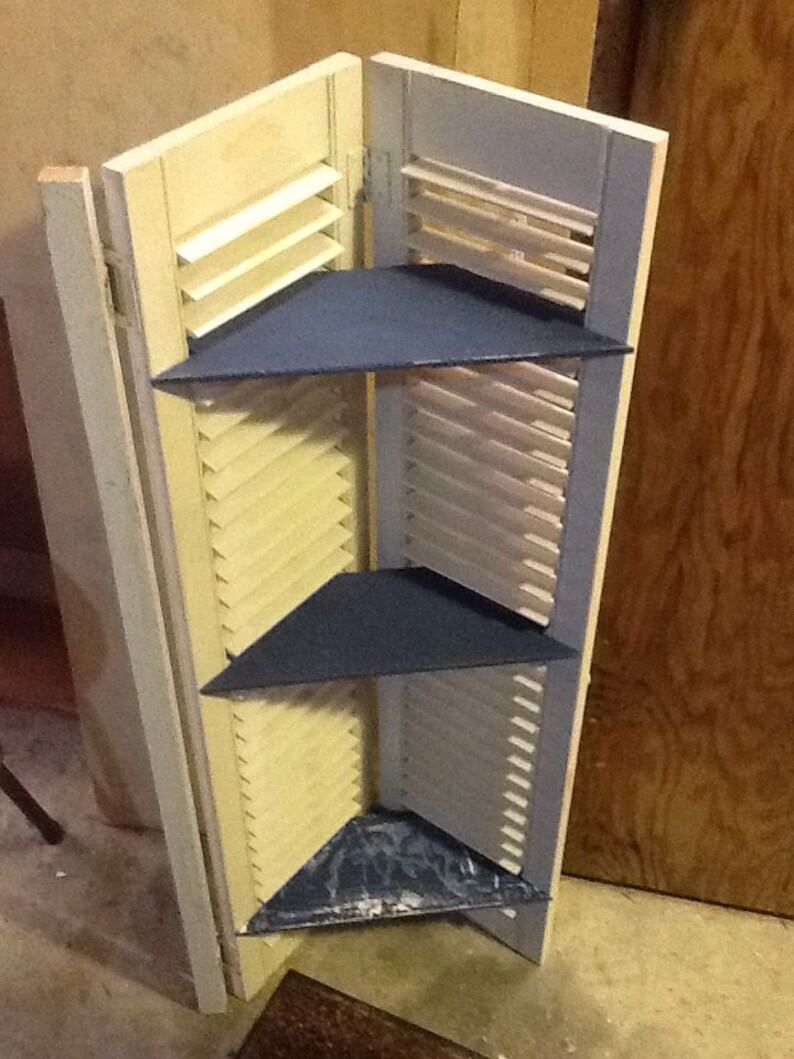 Handmade Corner Shutter Shelves , Most Starting Around 21x9x9, up to 28 ...