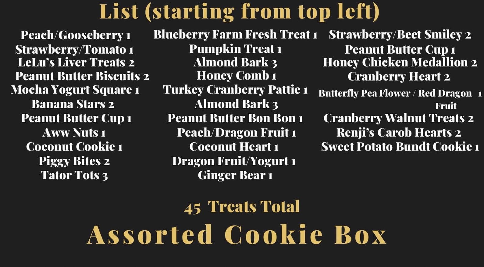 Large Assorted Cookie Box - Etsy