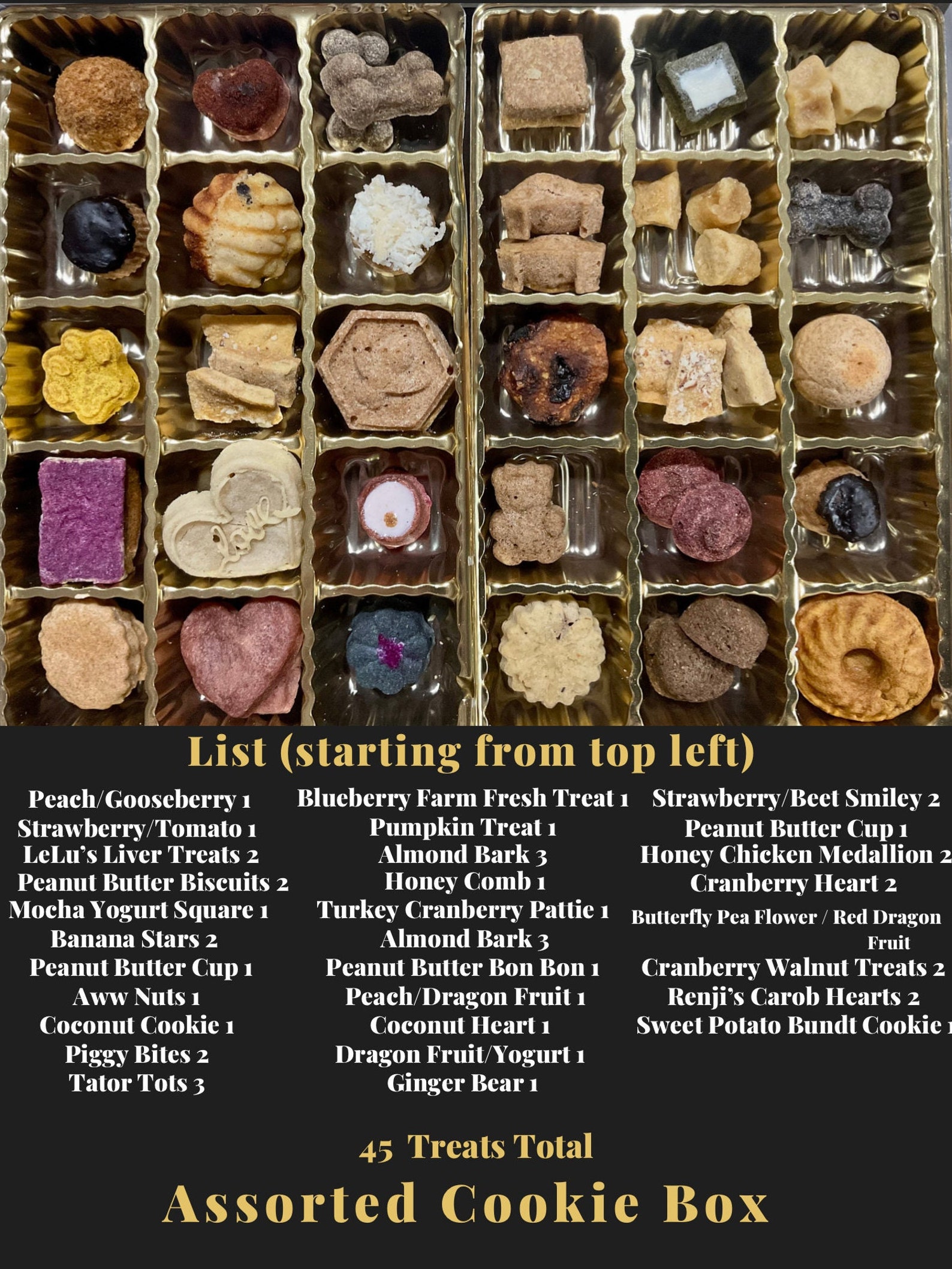 Large Assorted Cookie Box - Etsy