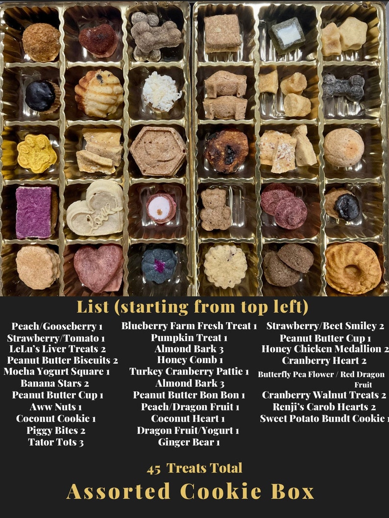 Large Assorted Cookie Box - Etsy