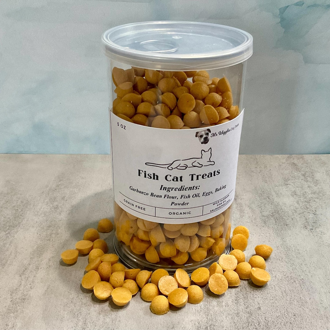 Fish Cat Treats (ORGANIC) - Etsy