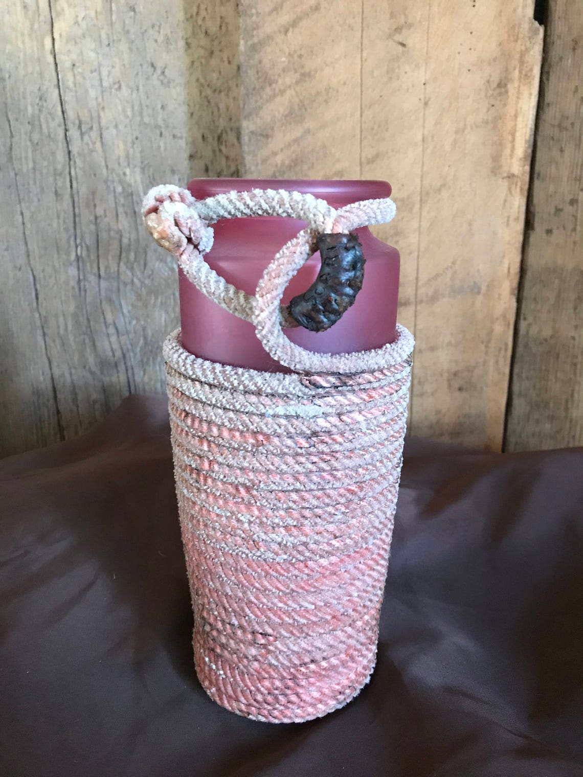 Ranch Rope Wrapped Vases - Etsy