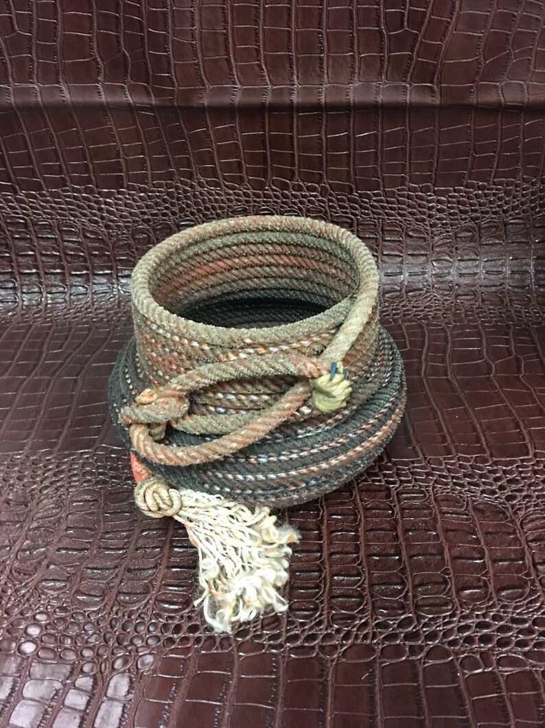 Ranch Rope Canister (utensil)rope Canister, Vase or Wine - Etsy