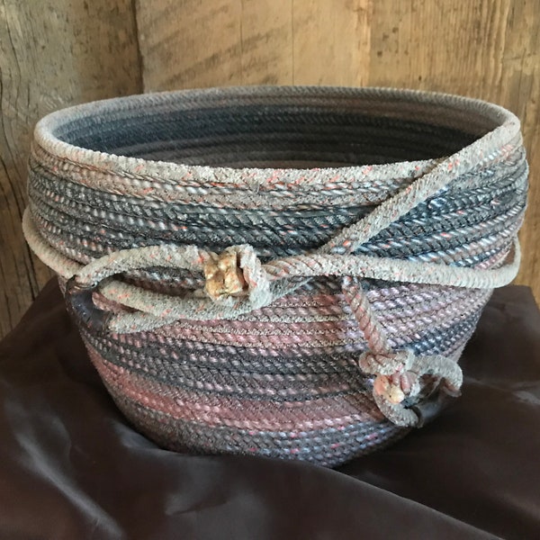 Lariat Rope Basket - Etsy