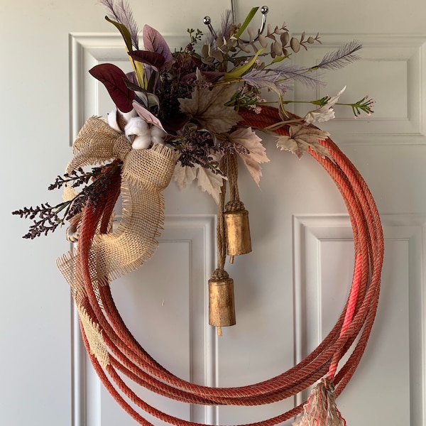 Lariat Rope Wreath - Etsy