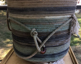 Cowboy Rope Lariat Basket - Etsy