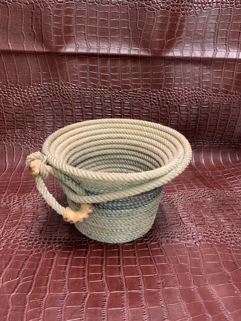 Ranch Rope Canister (utensil)rope Canister, Vase or Wine - Etsy