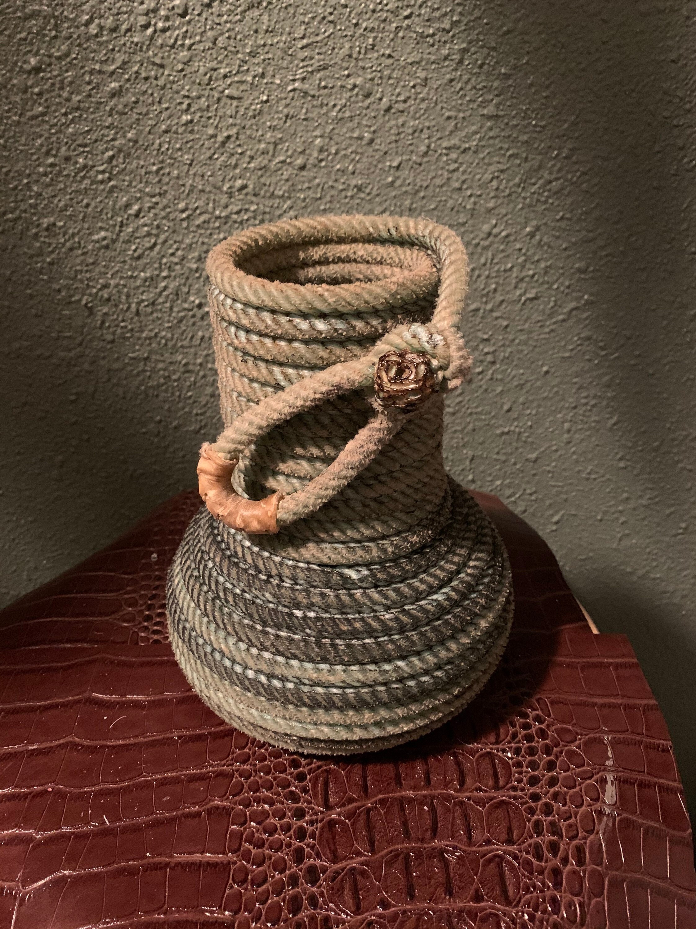 Ranch Rope Canister utensilrope Canister utensil - Etsy