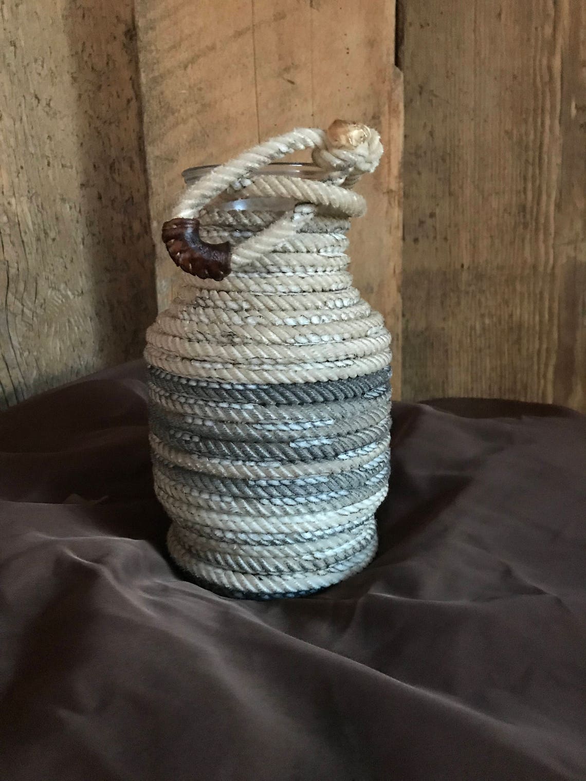 Ranch Rope Wrapped Vases - Etsy