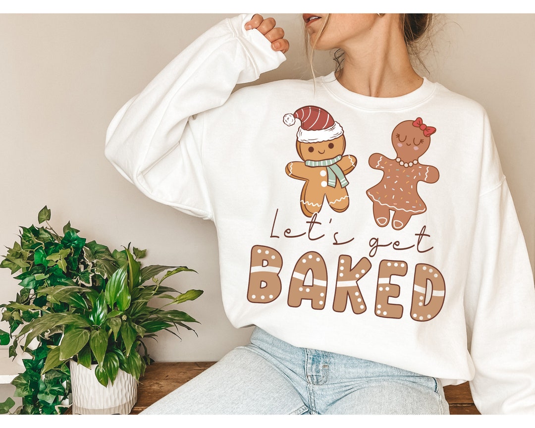 Gingerbread Christmas Sweater, Baker Christmas T-shirt, Gift for Baker ...