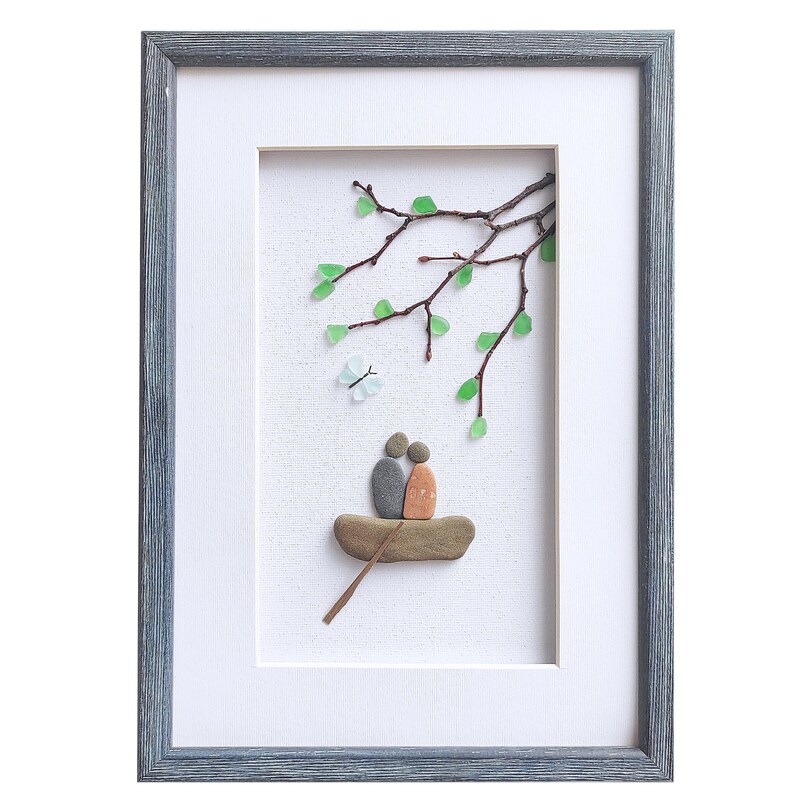 Sea Glass Art Etsy