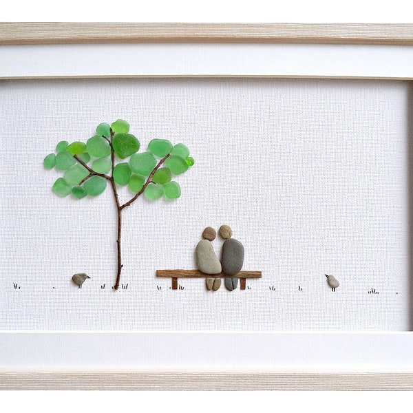 Birds Wall Art, Pebble Art Birds, Nursery Decor, Rustic Home Decor, New ...