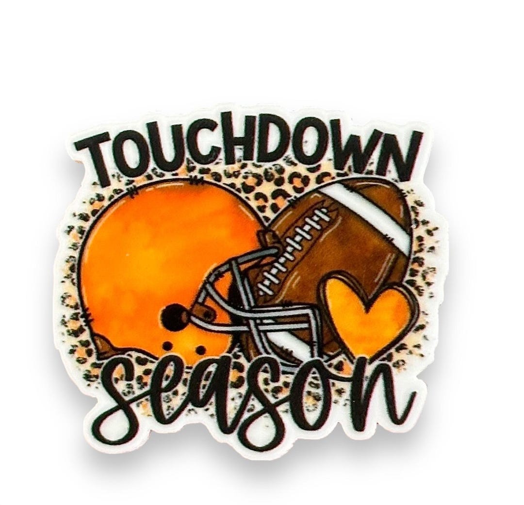 Football Acrylic Resins - Sports - Embellishement - Embellishemnt - 5 ...