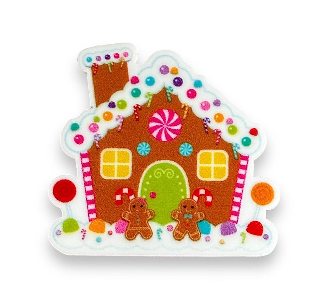 Christmas Gingerbread House Acrylic Resins - Medical - Embellishment ...