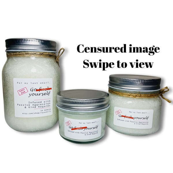 Sarcastic Candles - Etsy
