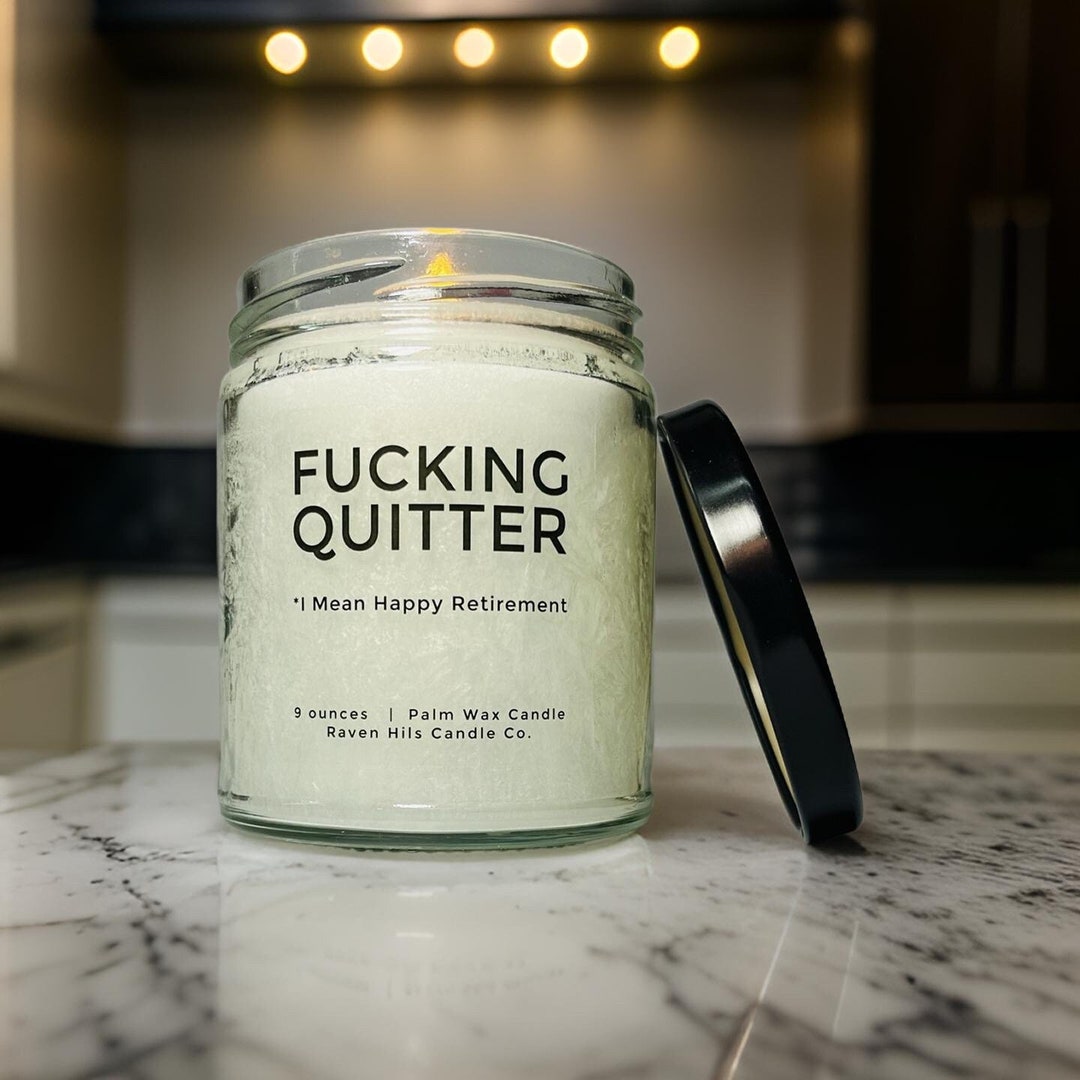 F'ing Quitter I Mean Happy Retirement, Funny Inappropriate Rude Going ...