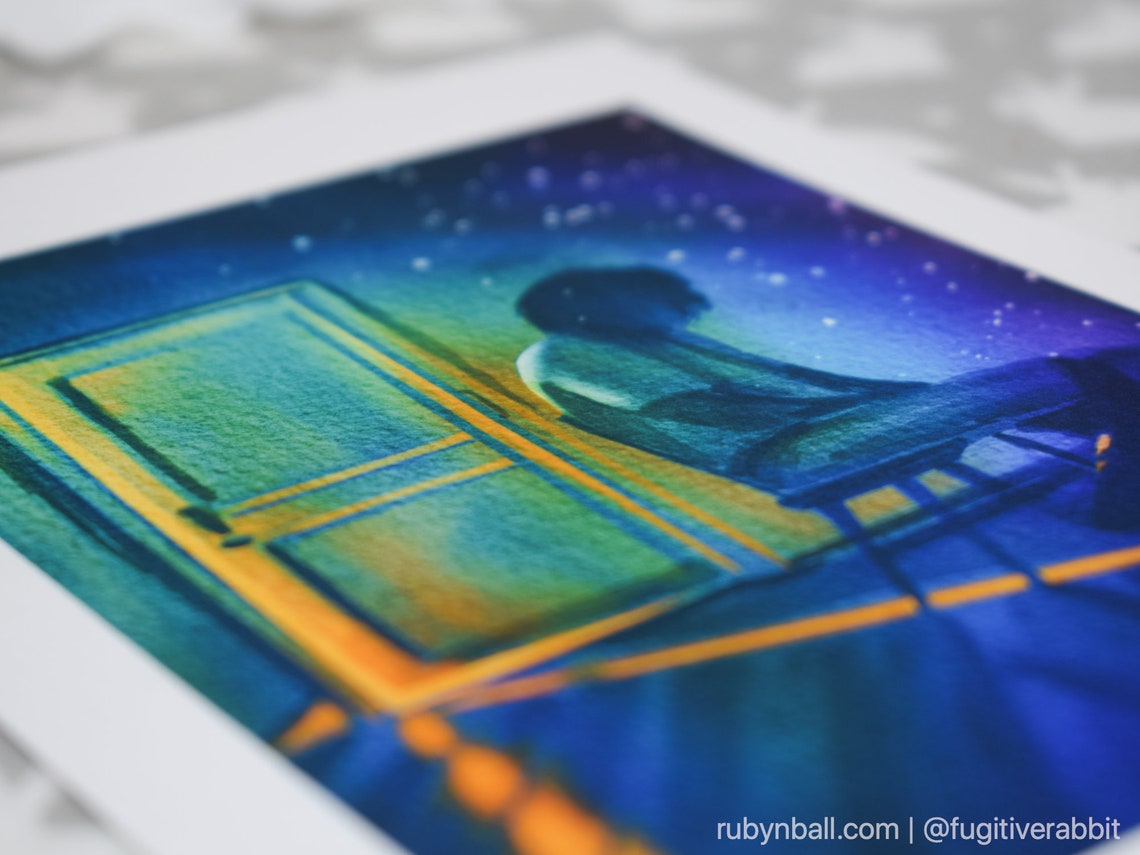Bo Burnham Fan Art Inside Still Watercolor | Etsy